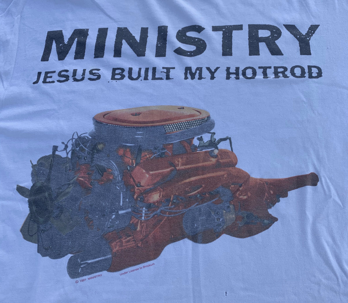 MINISTRY「JESUS BUILT MY HOTROD」XL – Cloakedinblack