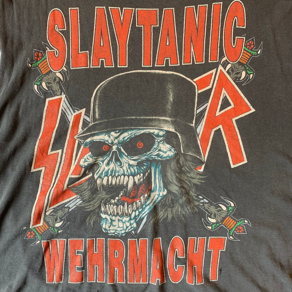 SLAYER「 SLAYTANIC WEHRMACHT」L – Cloakedinblack