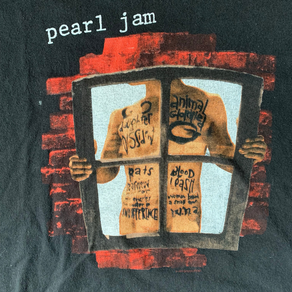 PEARL JAM「WINDOW PAIN」XL – Cloakedinblack